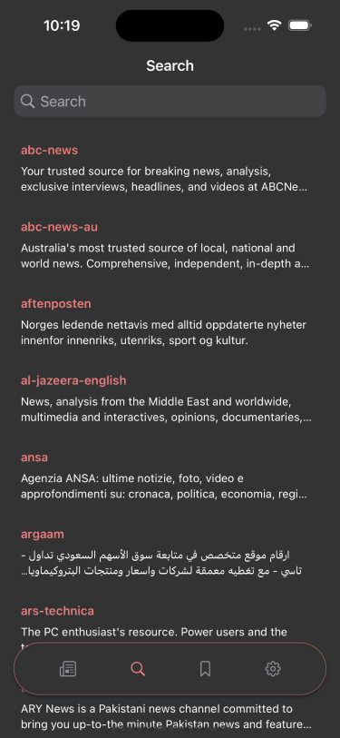 News Feed App using SwiftUI by 21zerixpm | CodeCanyon